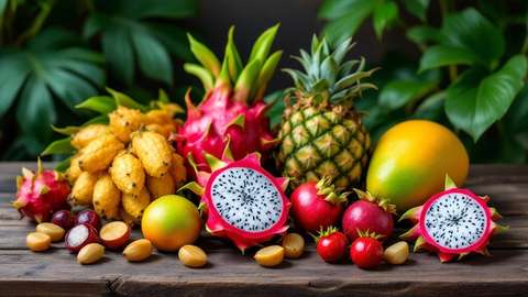 Oceanic Fruits Guide: From Sea Grapes to Tropical Coconuts - FitforTheSoul